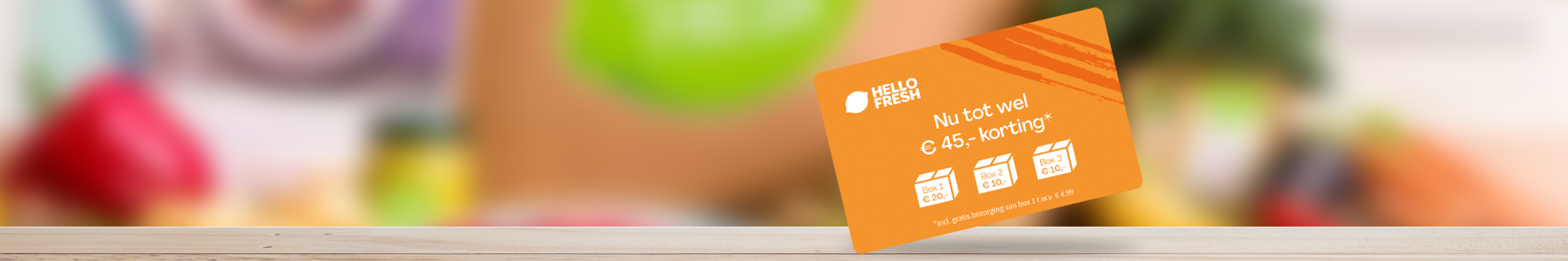 HelloFresh - Cards Unlimited Samenwerking